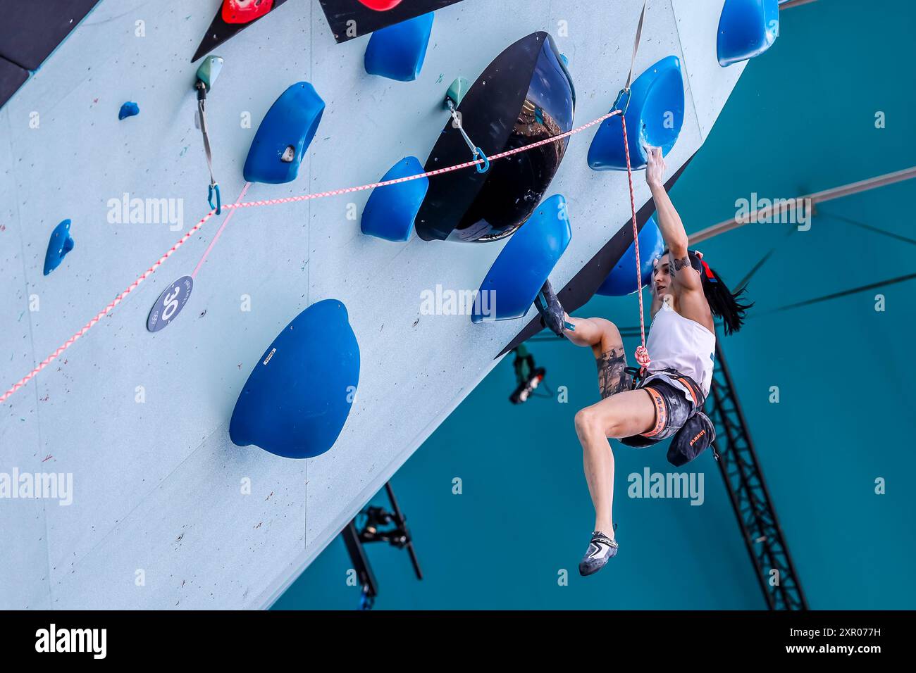 Climbing, Women's Boulder & Lead, Semifinal Lead, during the Olympic ...