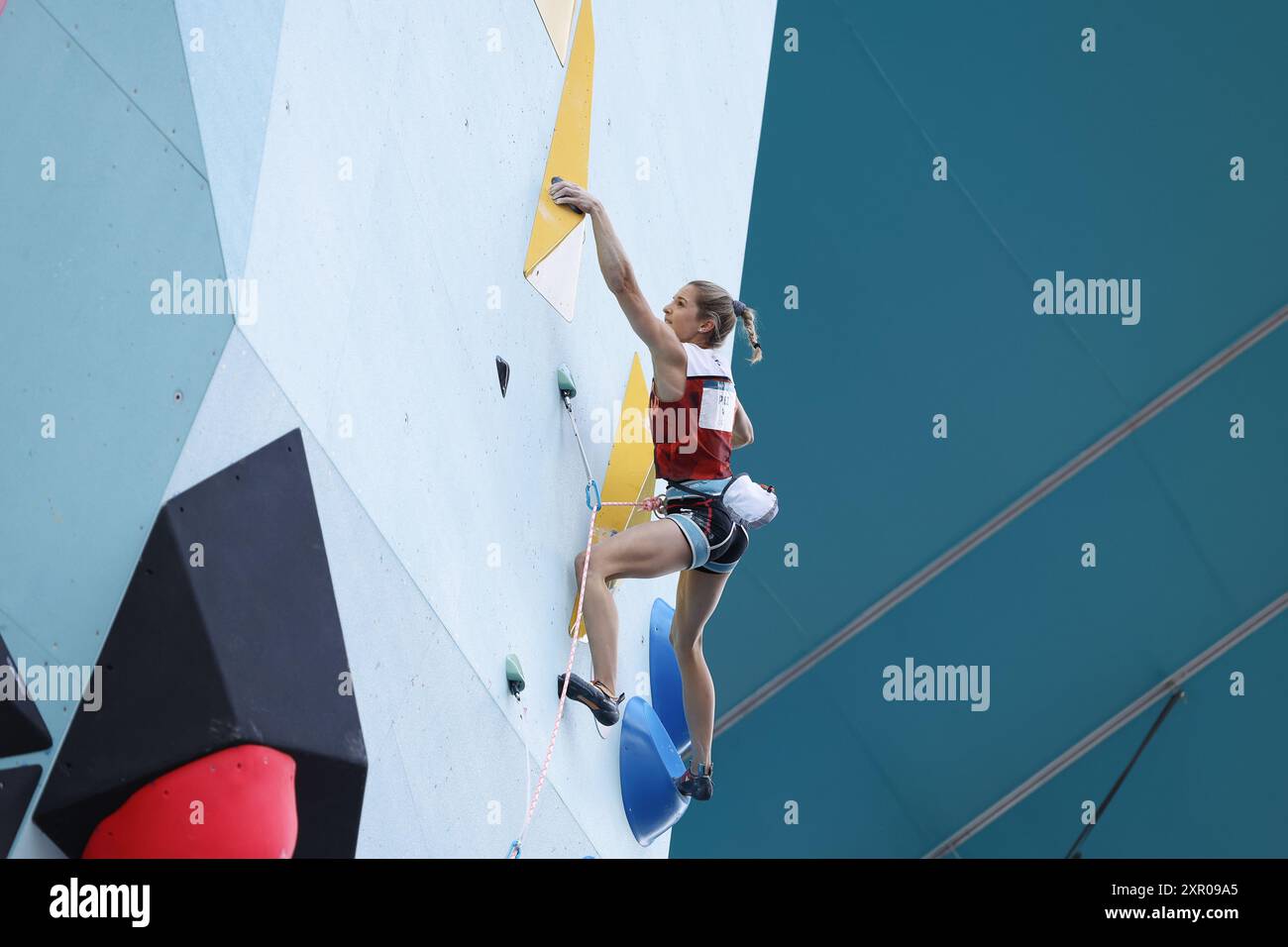 Climbing, Women's Boulder & Lead, Semifinal Lead, during the Olympic ...