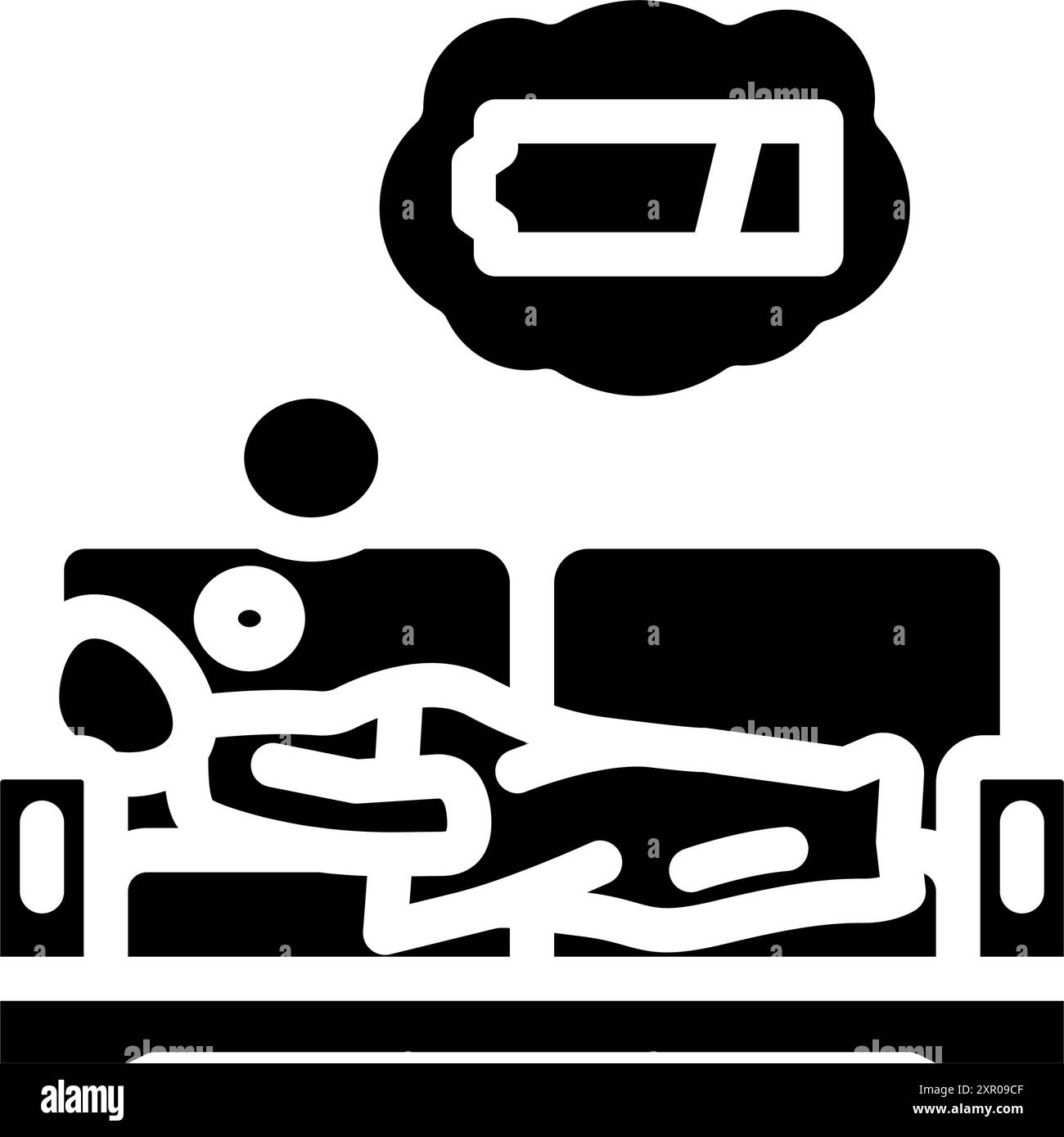 physical inactivity obesity overweight glyph icon vector illustration ...