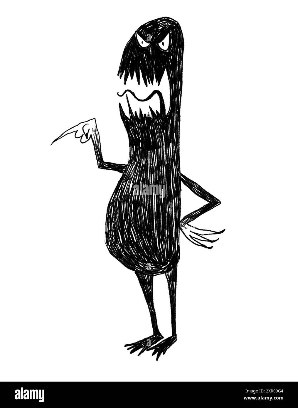 Beetlejuice cartoon Black and White Stock Photos & Images - Alamy