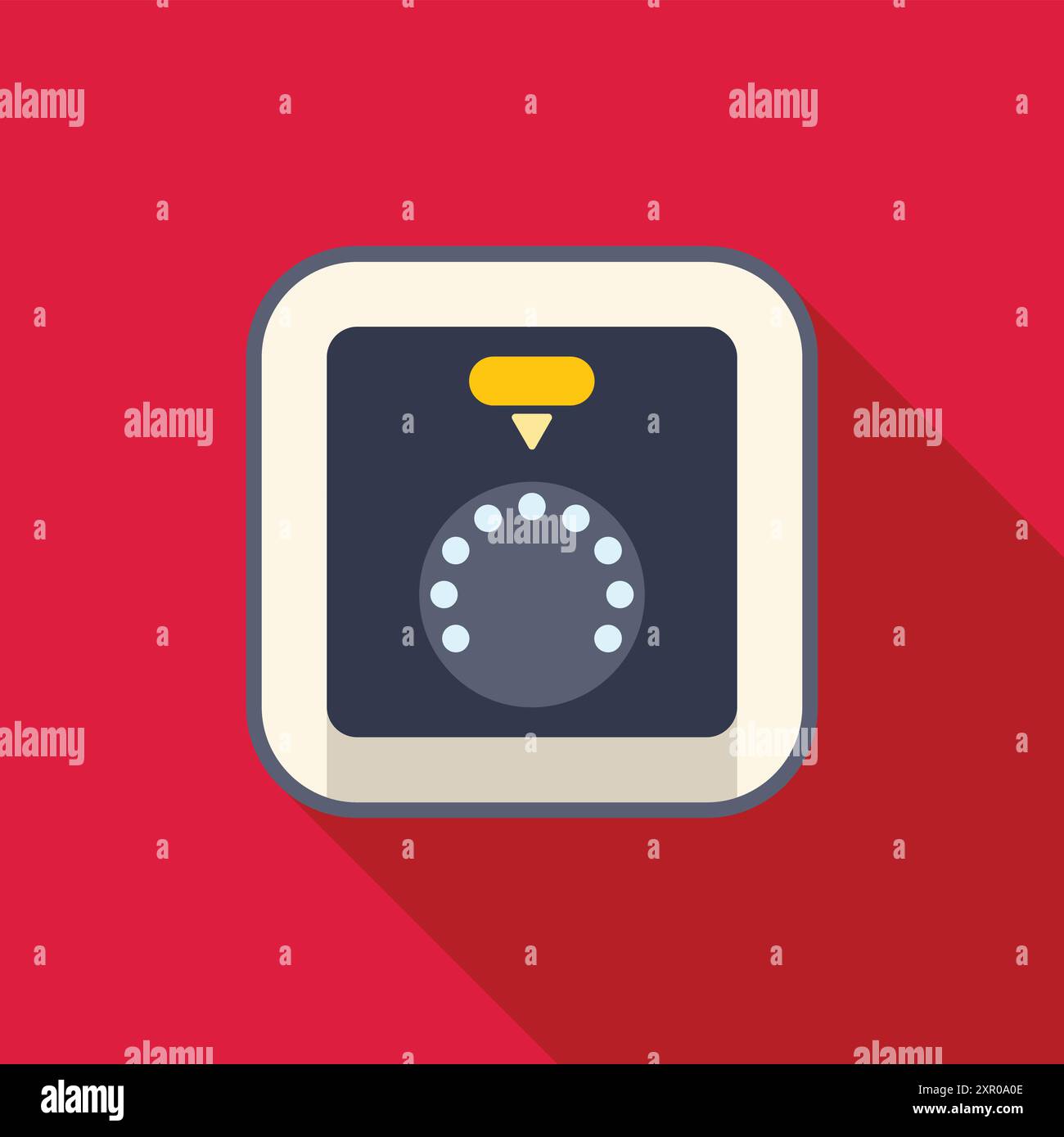 Combination lock dial with number markings is protecting privacy and ...