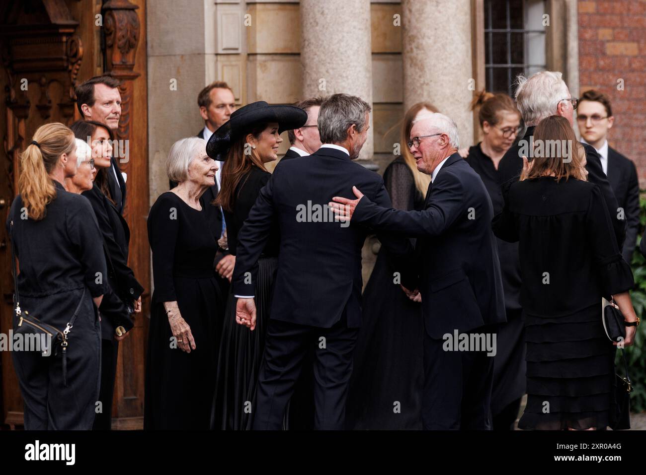 King Frederik and Queen Mary after former court chief Per Thornit's ...