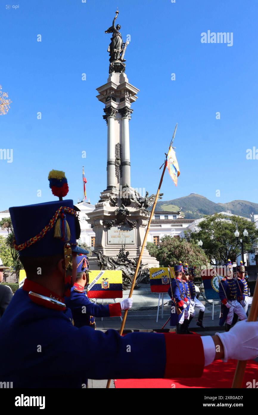 FLORAL OFFERING HEROES 10 AUGUST Quito, Thursday, August 9, 2024 Floral ...