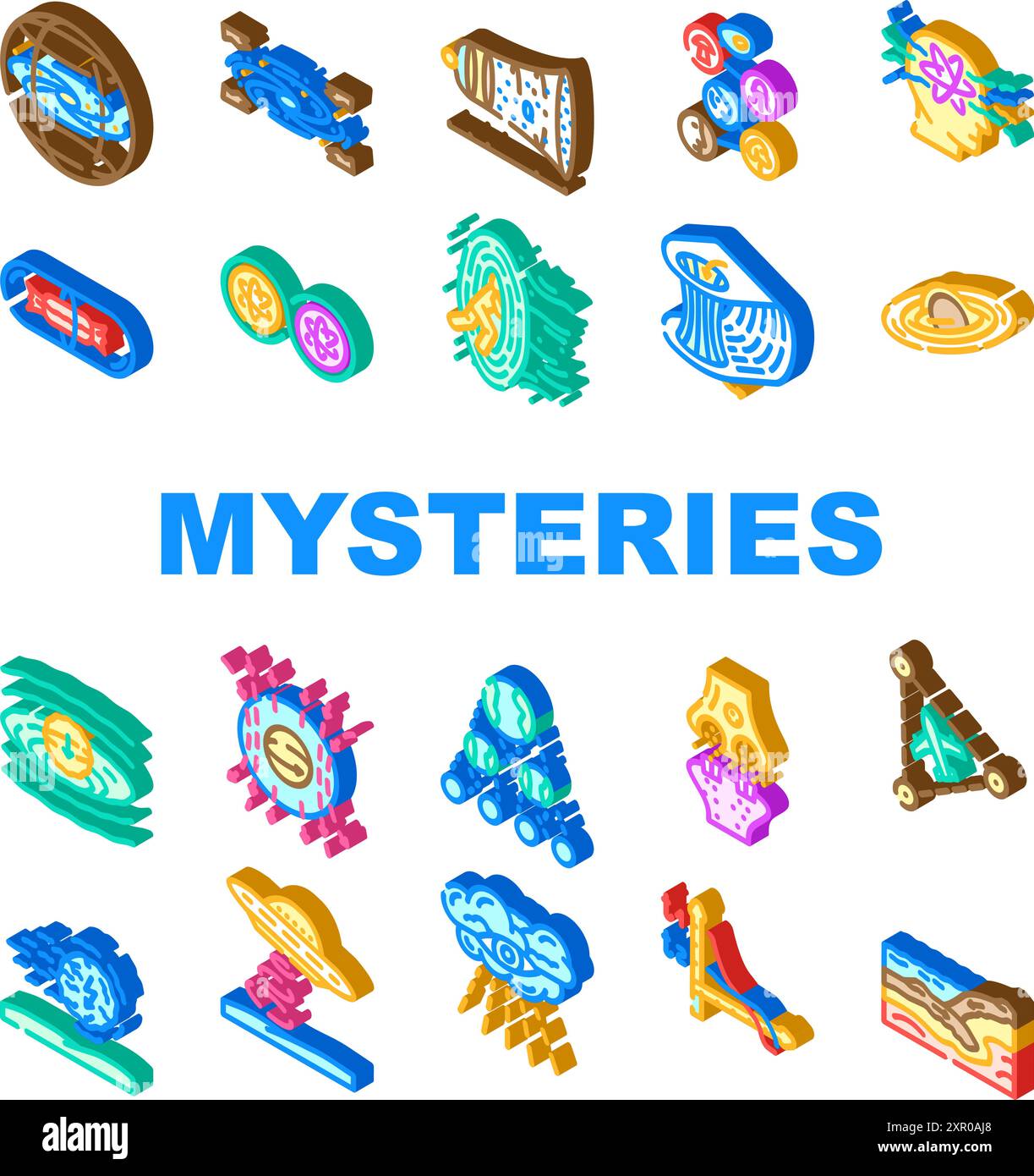 Unsolved cube Stock Vector Images - Alamy