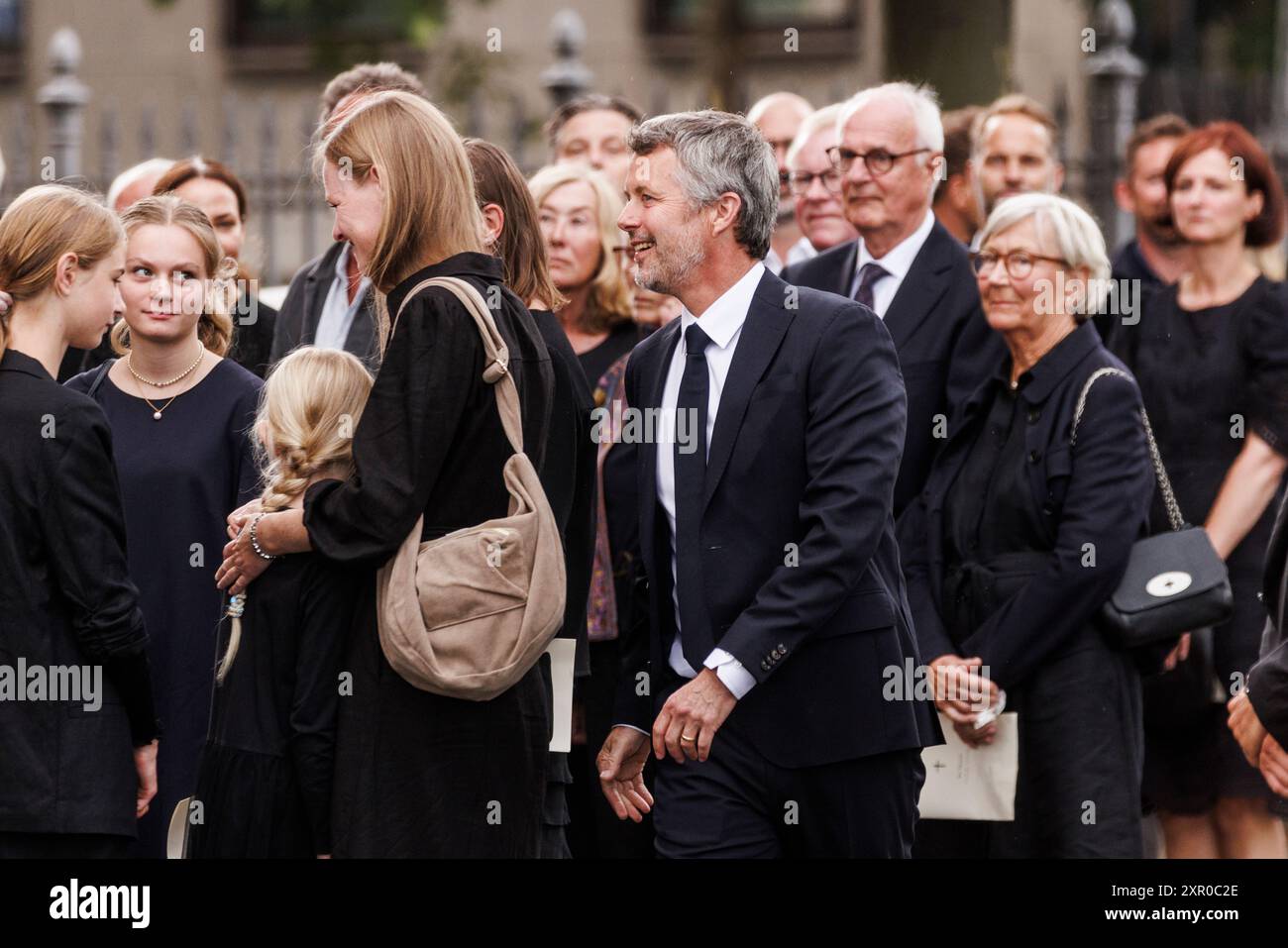 Copenhagen, Denmark. 08th Aug, 2024. King Frederick after former court ...