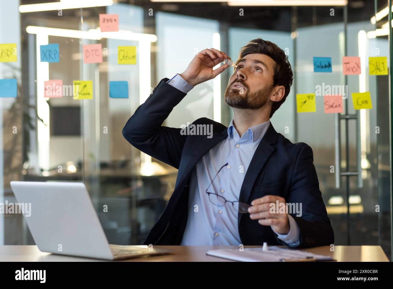 Workspace busy businessman boss hi-res stock photography and images - Alamy
