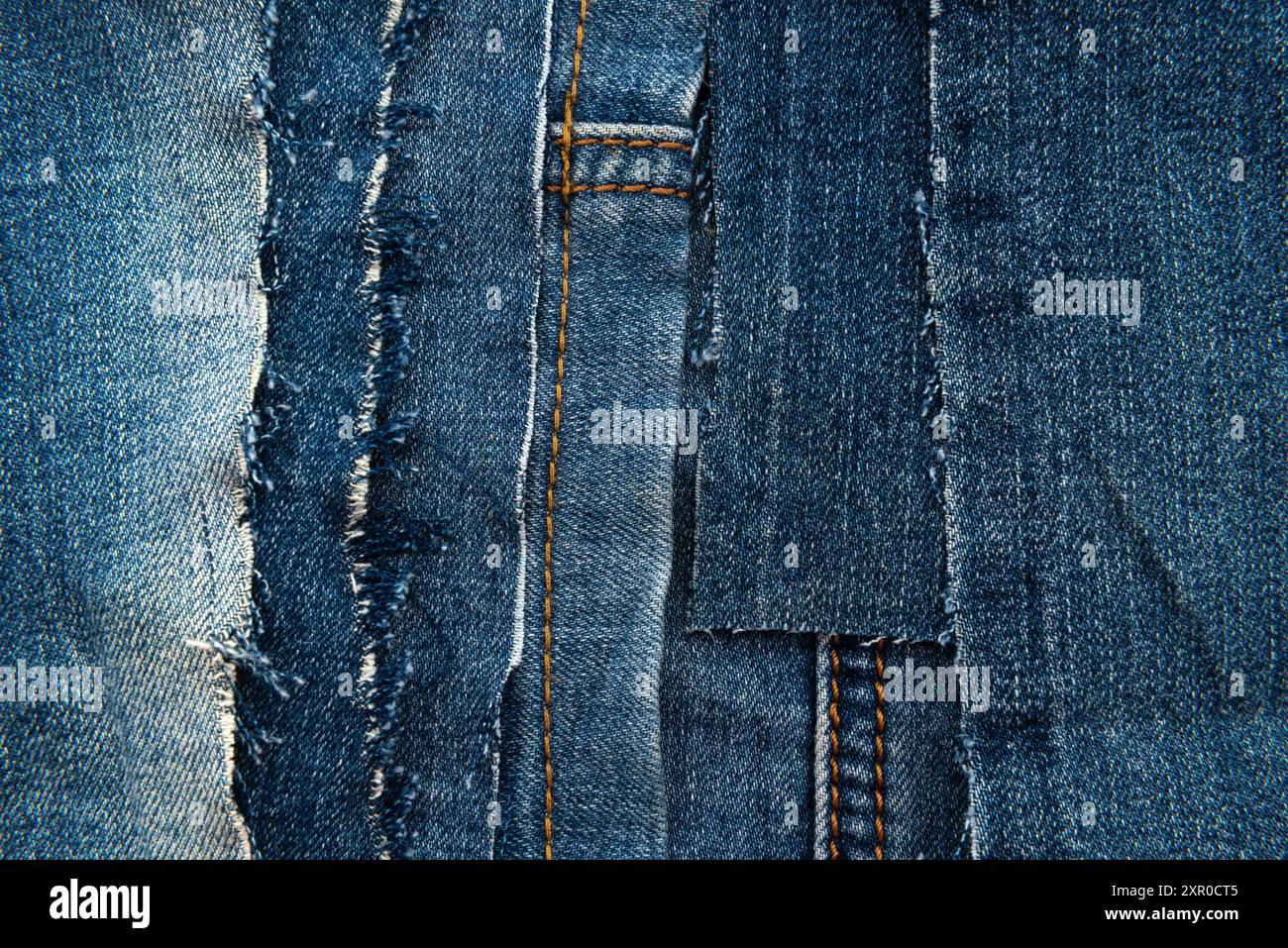 Jeans patch texture abstract hi-res stock photography and images - Alamy