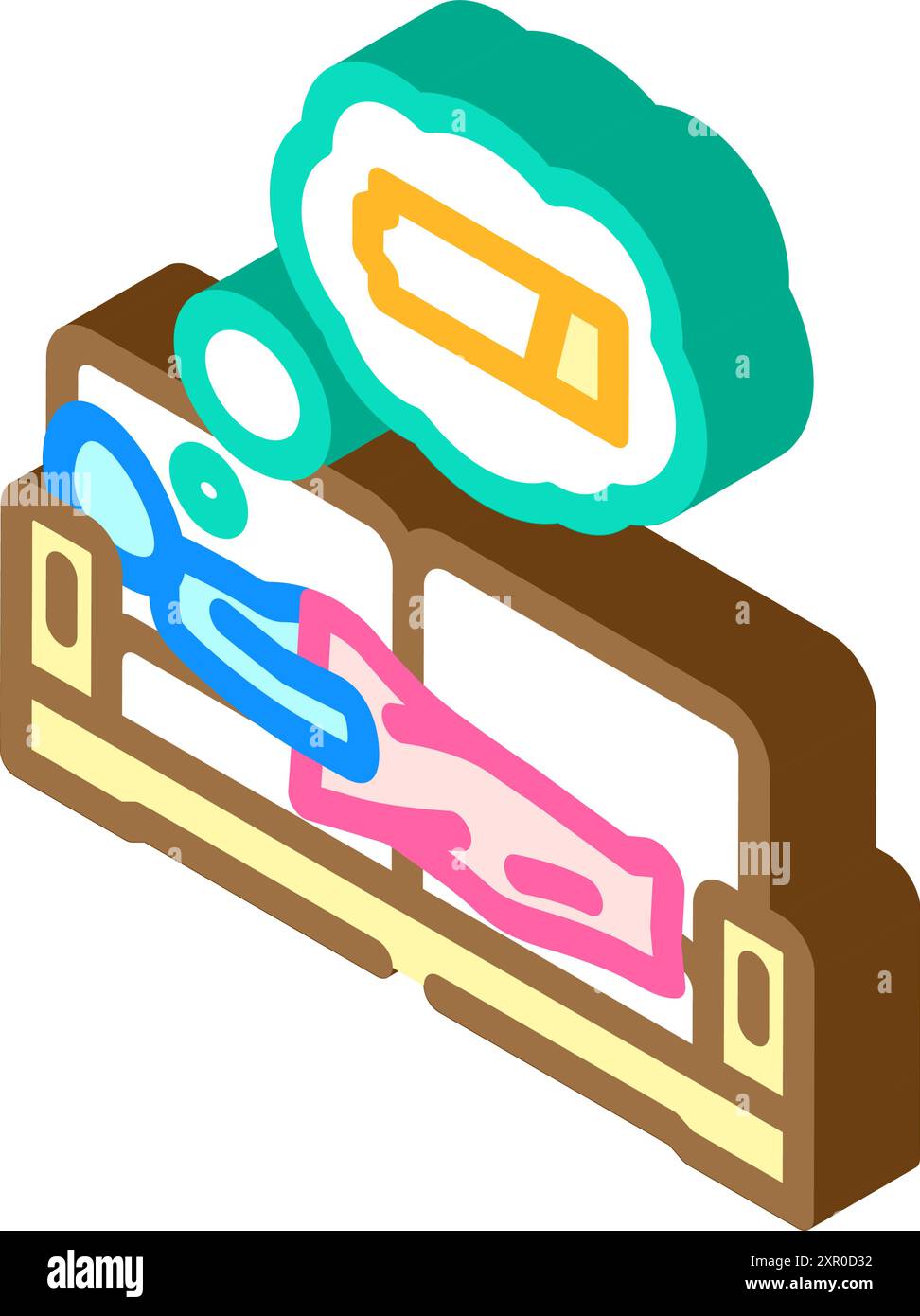 physical inactivity obesity overweight isometric icon vector ...