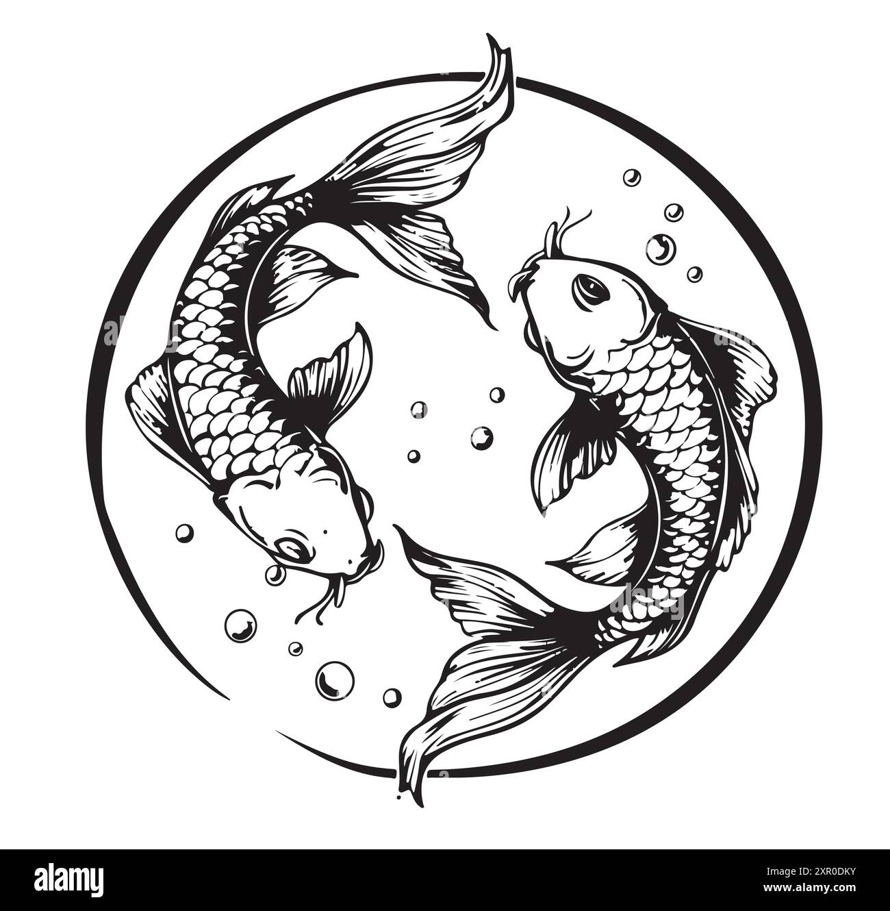 Pisces Fish Symbol Art