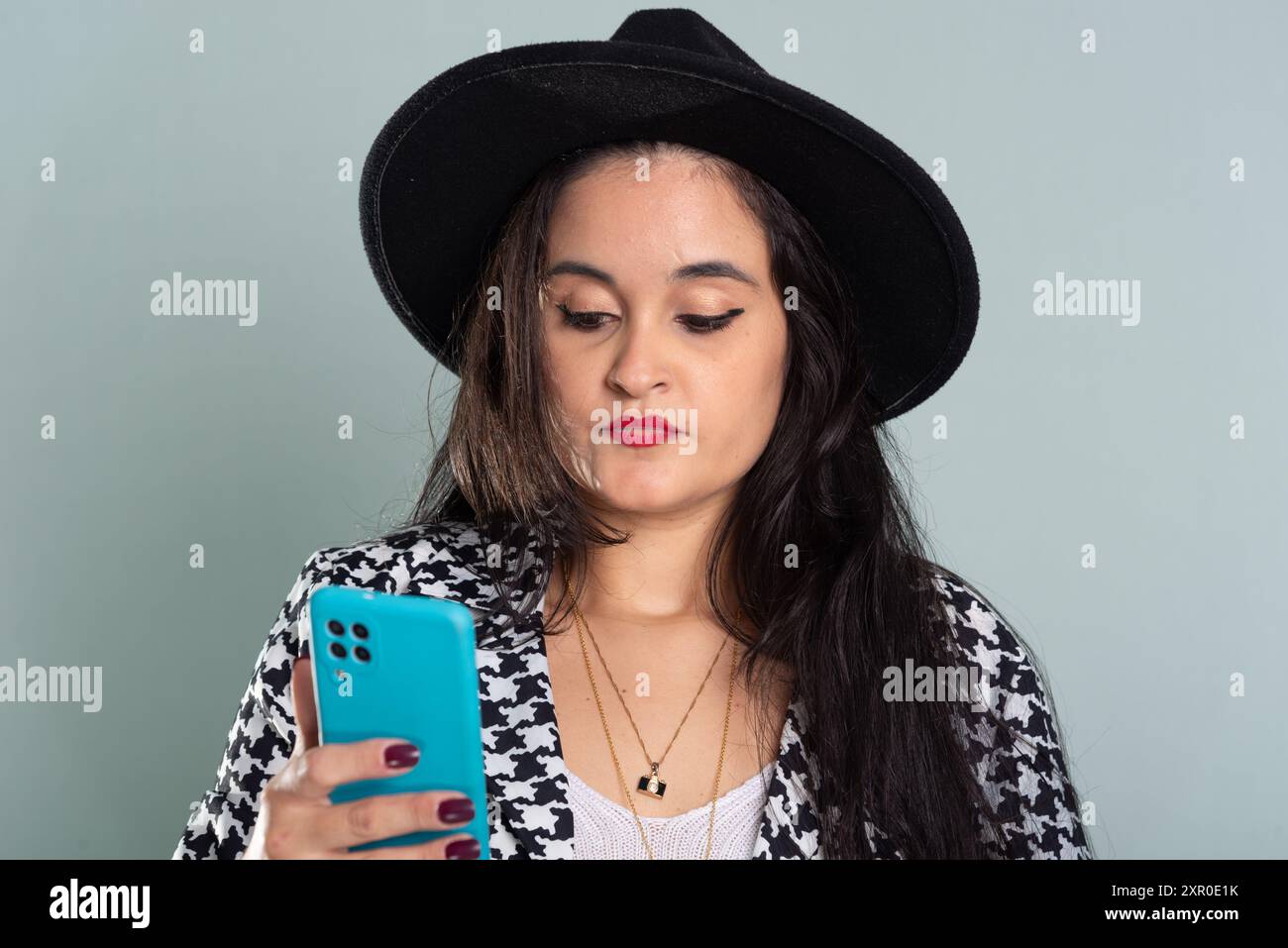 Person in green hat hi-res stock photography and images - Alamy