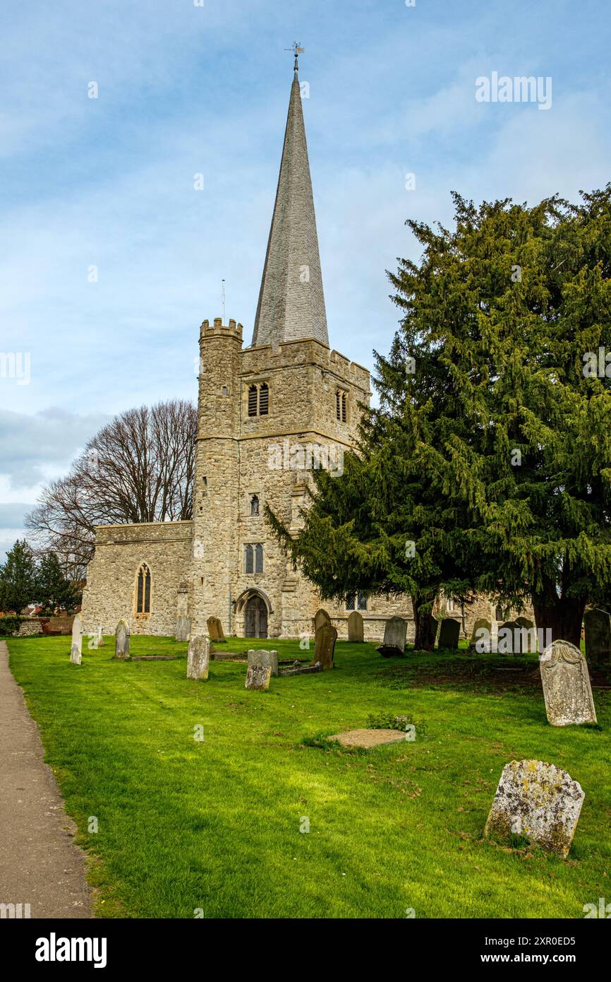 St Werburgh Church, Church Street, Hoo, Kent Stock Photo - Alamy
