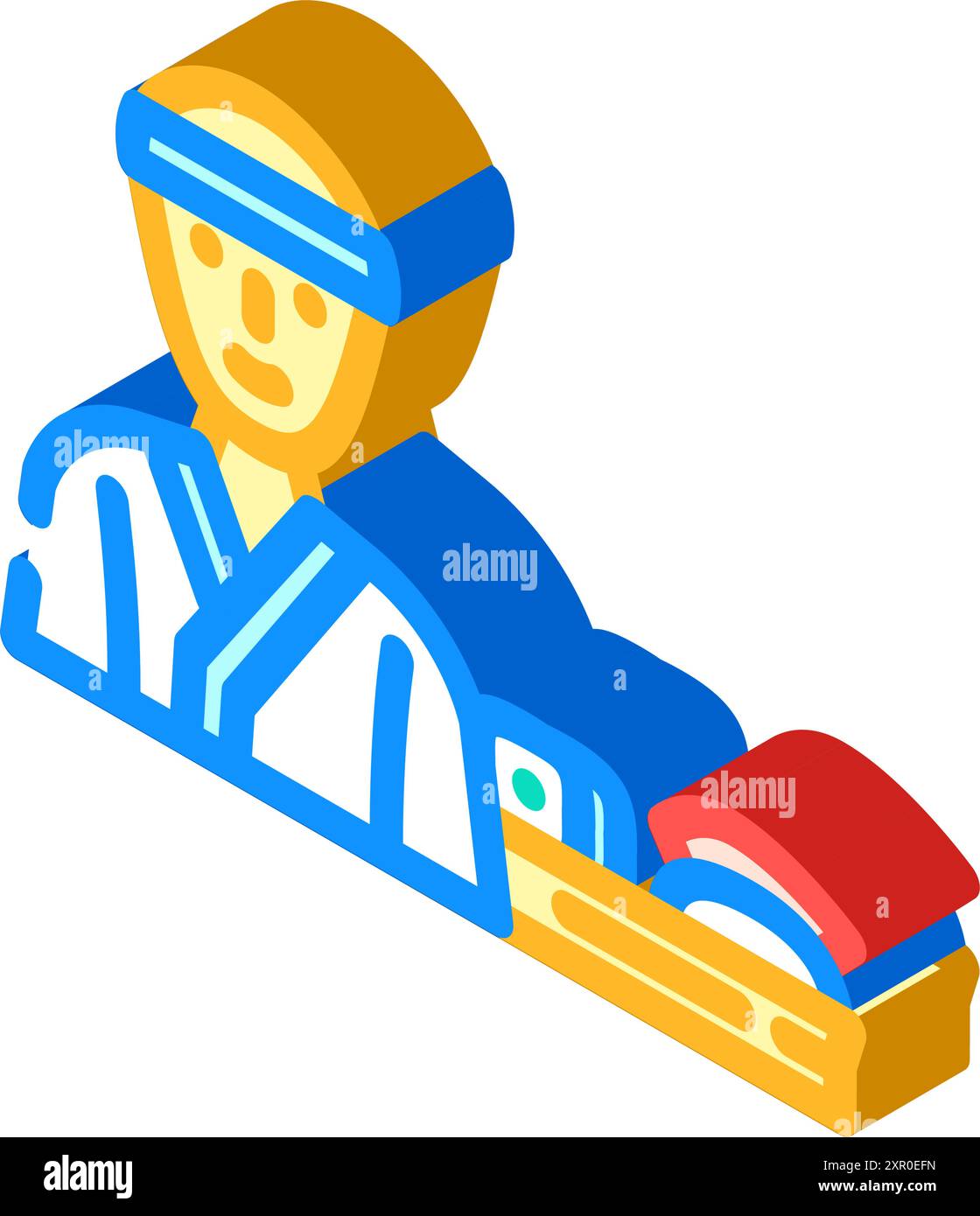 sushi chef restaurant isometric icon vector illustration Stock Vector ...