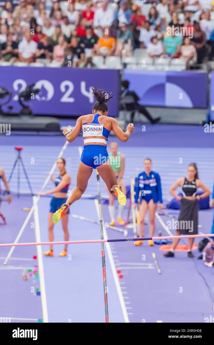 Paris, Ile de France, France. 7th Aug, 2024. MARIE-JULIE BONNIN (FRA ...