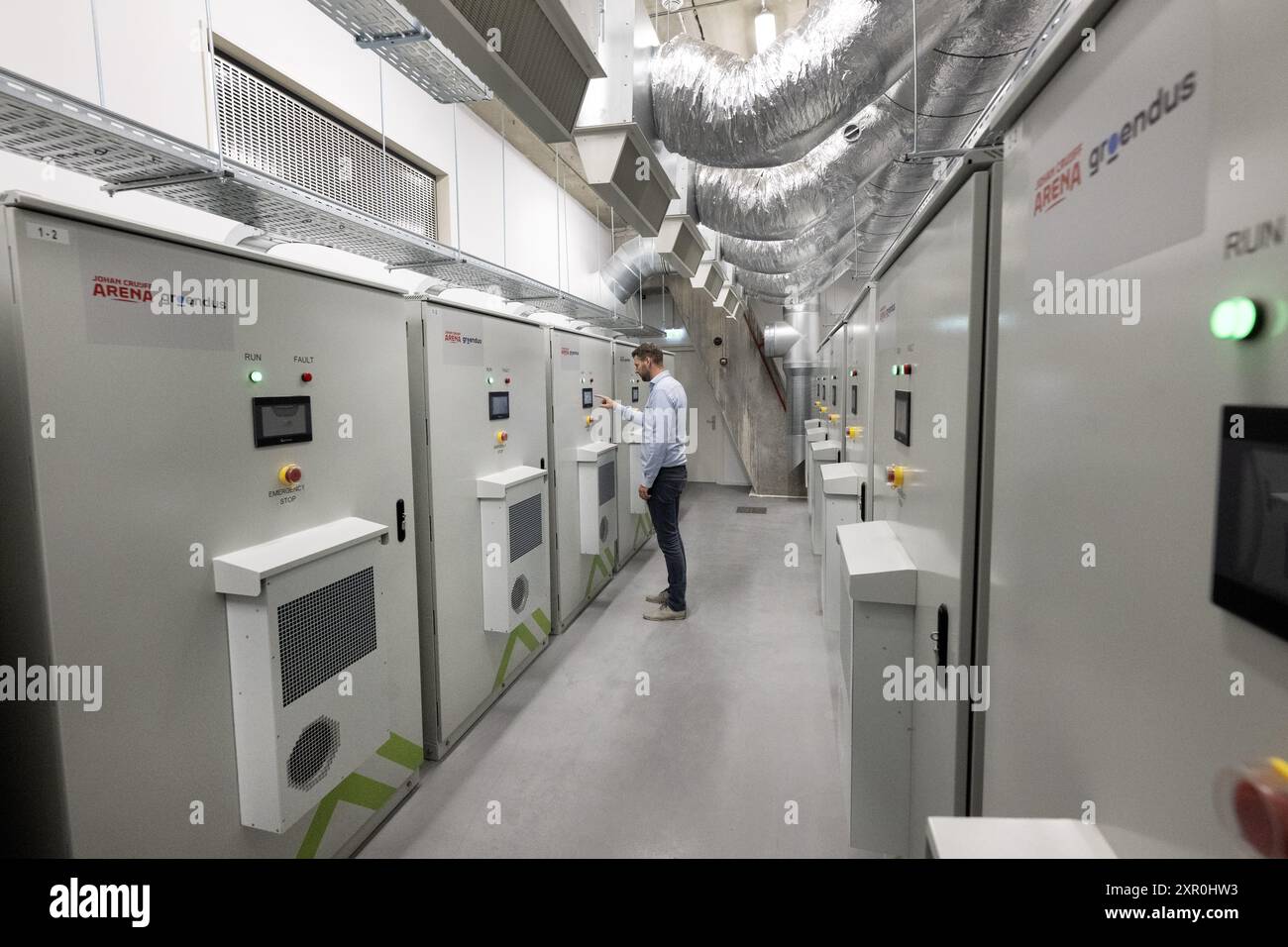 AMSTERDAM - The stadium, the Johan Cruijff ArenA, will run entirely on ...