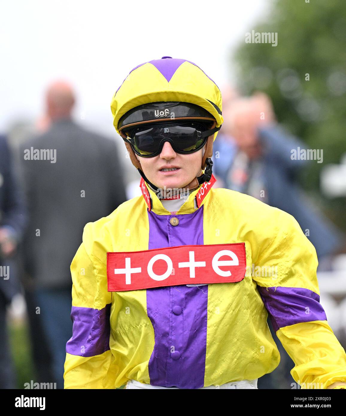 Brighton UK 8th August 2024 - Jockey Hollie Doyle who was riding ...