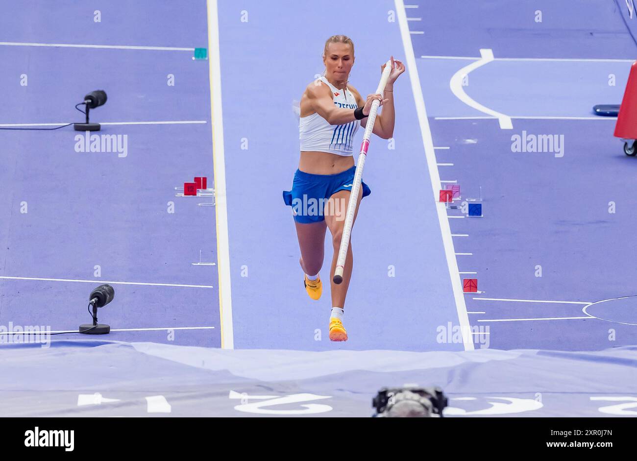 Paris, Ile de France, France. 7th Aug, 2024. AMALIE SVABIKOVA (CZE) of ...