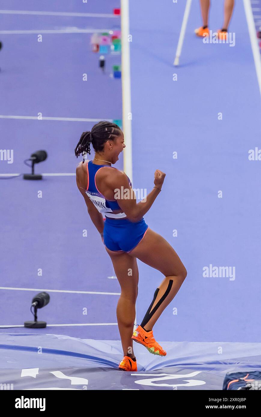 Paris, Ile de France, France. 7th Aug, 2024. MARIE-JULIE BONNIN (FRA ...