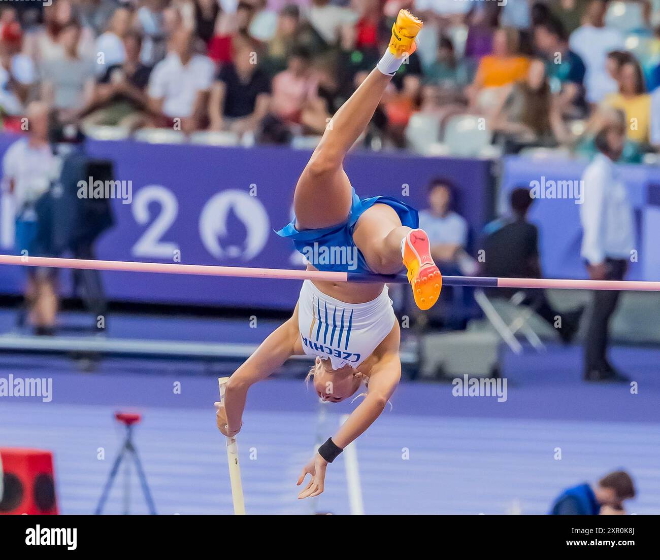 Paris, Ile de France, France. 7th Aug, 2024. AMALIE SVABIKOVA (CZE) of ...