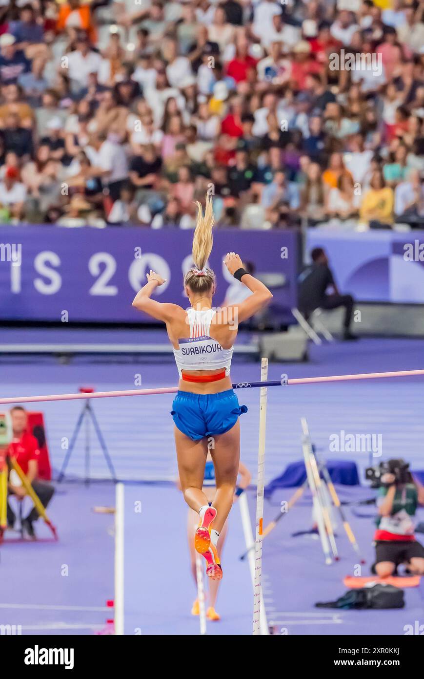 Paris, Ile de France, France. 7th Aug, 2024. AMALIE SVABIKOVA (CZE) of ...