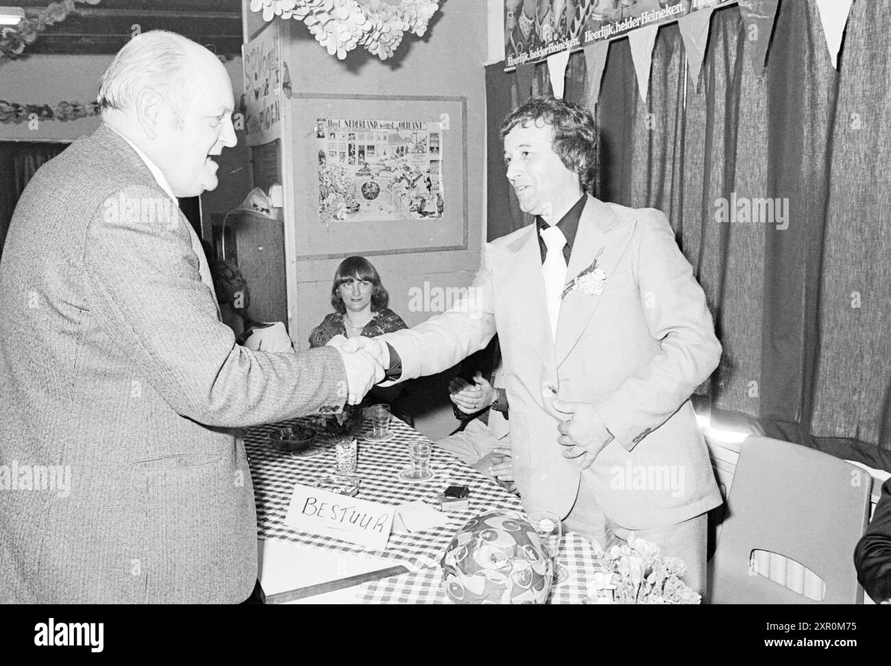 Reception Spaarnevogels, Receptions, Football, 24-04-1977, Whizgle ...