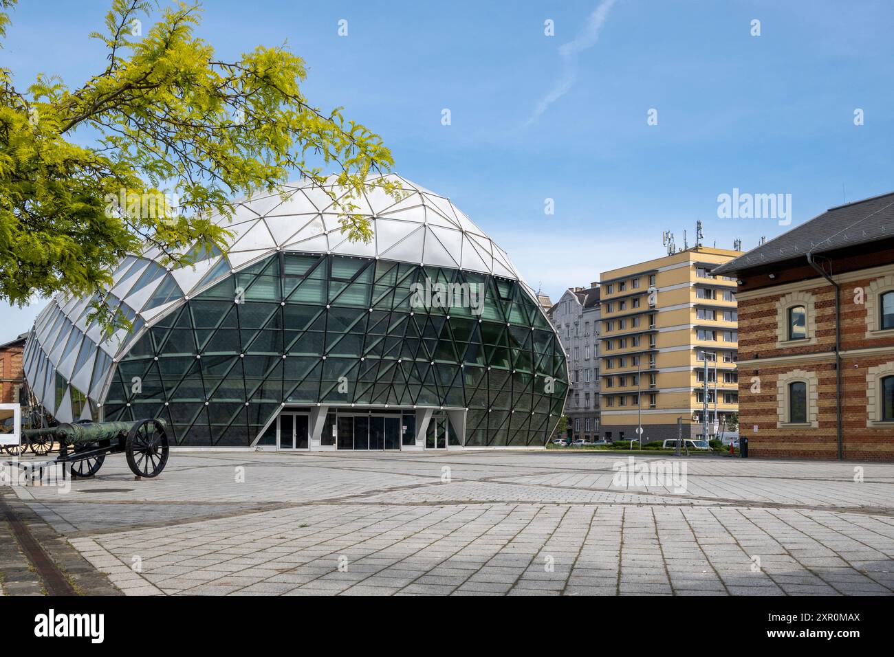 The Budapest Whale building Stock Photo - Alamy