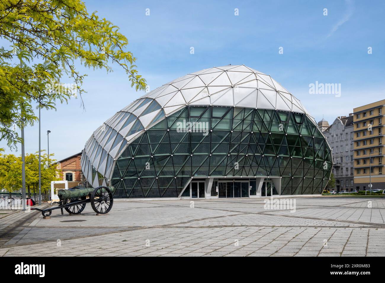The Budapest Whale building Stock Photo - Alamy