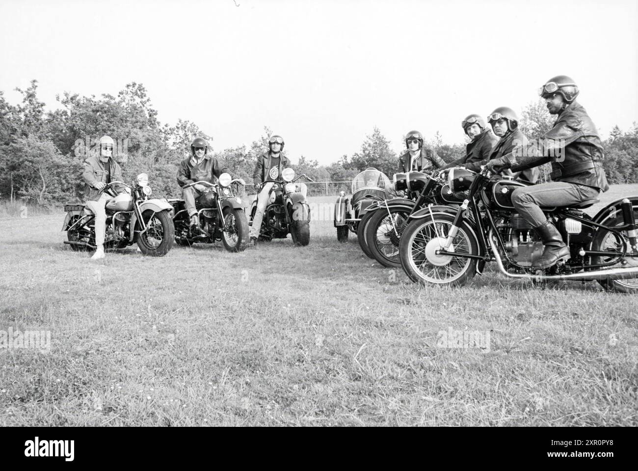 Old motorcycles noordwijkerhout 12 6 1989 hi-res stock photography and ...