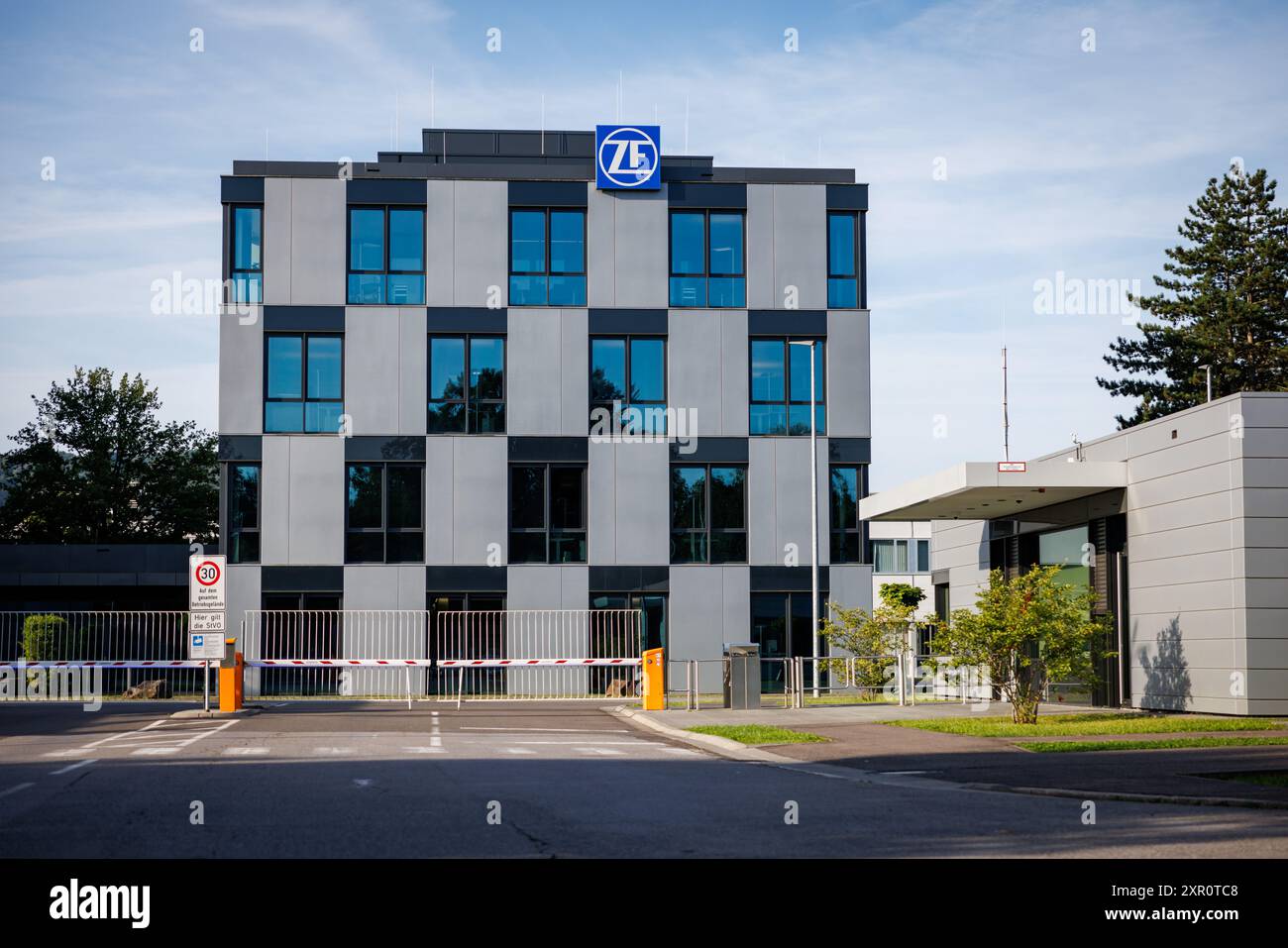 06 August 2024, Saarland, Saarbrücken: The administration building of ...