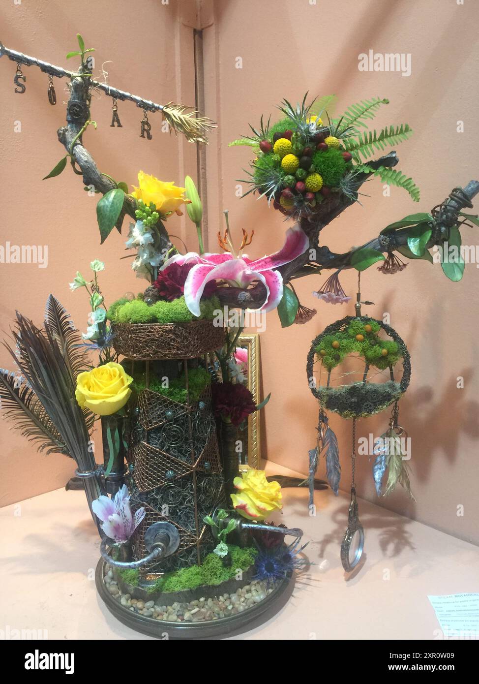 Award-winning flower arrangements Stock Photo - Alamy