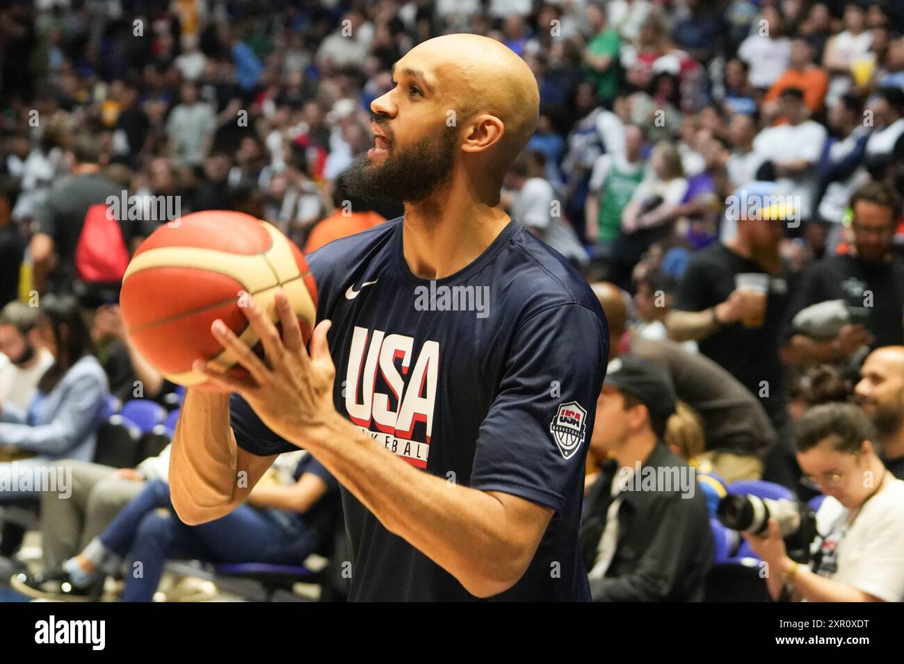 Derrick White OF USA during the International Friendly basketball match ...