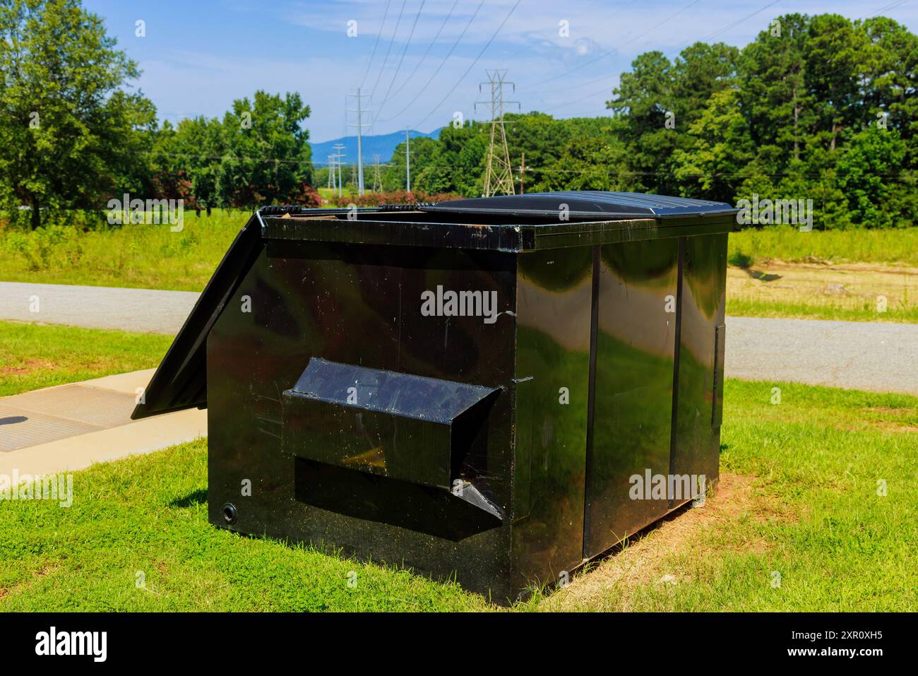 Demolition waste containers hi-res stock photography and images - Alamy