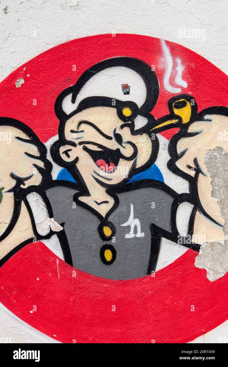 popeye cartoon character Stock Photo - Alamy