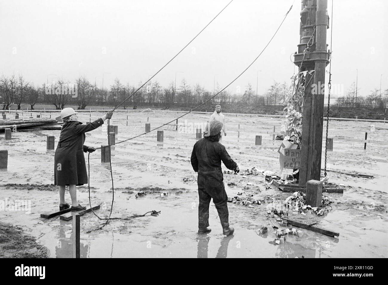 First pile dominee blauwschool haarlem hi-res stock photography and ...