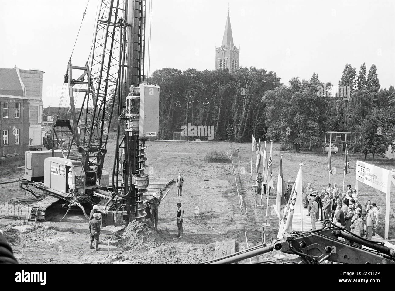 First pile of retirement home Beverwijk, First pile, Beverwijk, The ...