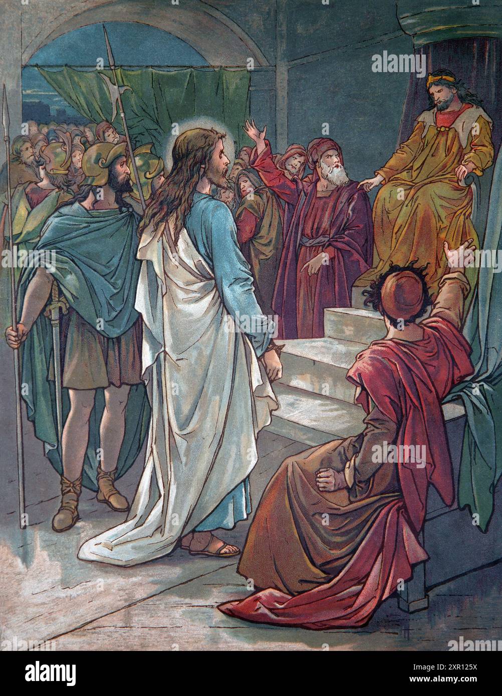 Pontius pilate and jesus trial hi-res stock photography and images - Alamy