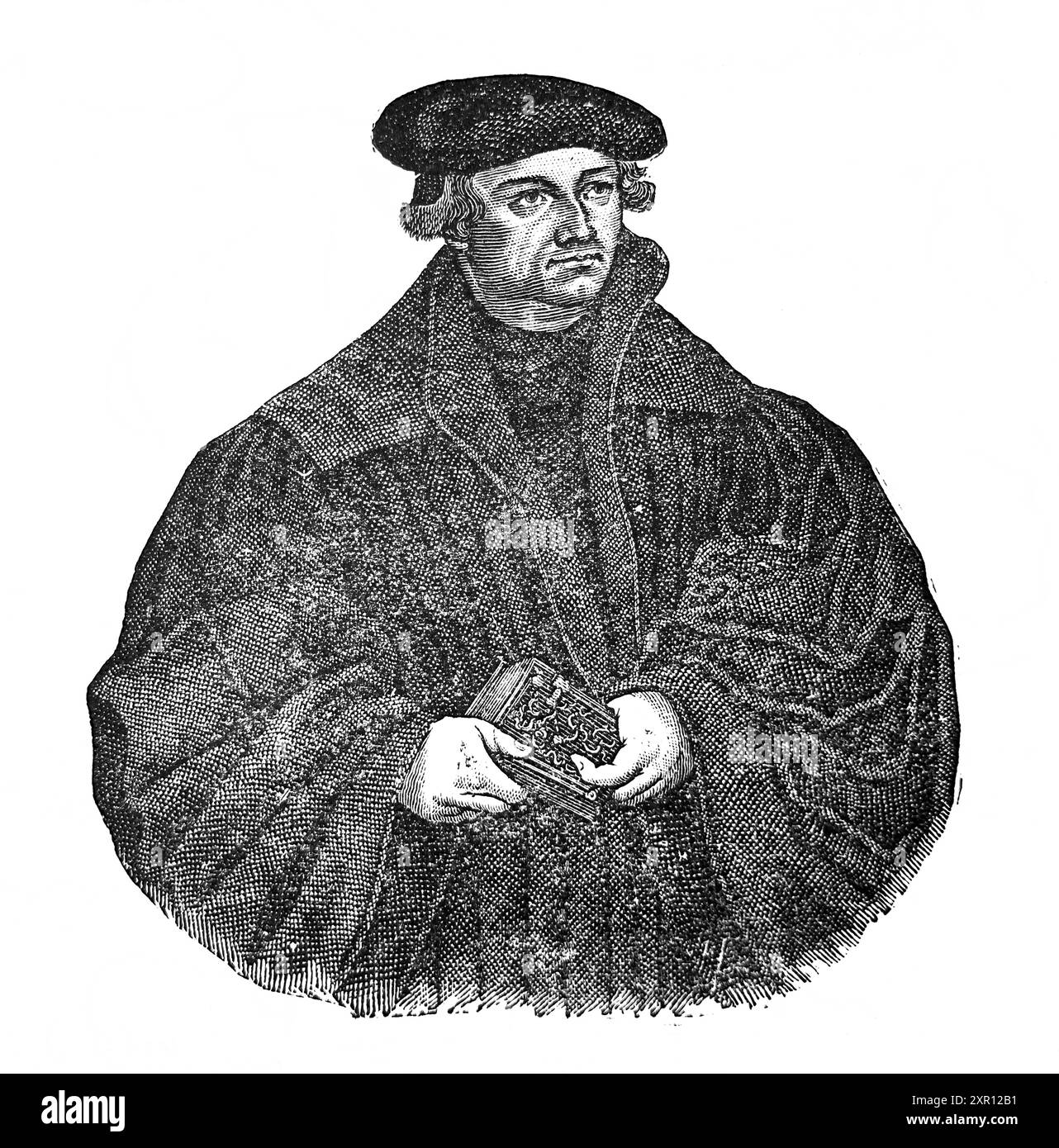 Justus Jonas (1493-1555) German Lutheran Reformer Colleague of Martin ...