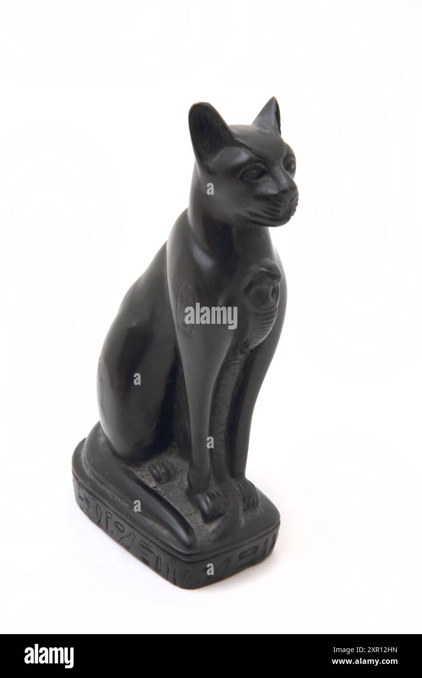 Figurine of Egyptian Goddess Bastet as a cat - Goddess of Protection ...