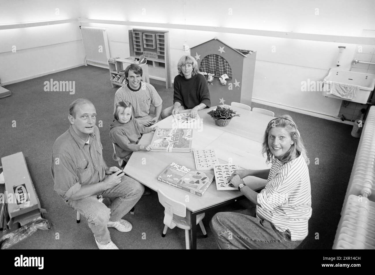 Director of Crayenester kindergarten, Heemstede, Haarlem, The Netherlands, 13-08-1992, Whizgle ...