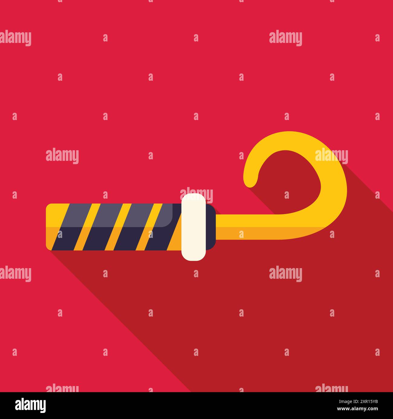 Noisemaker party blower celebrating making loud sounds Stock Vector ...
