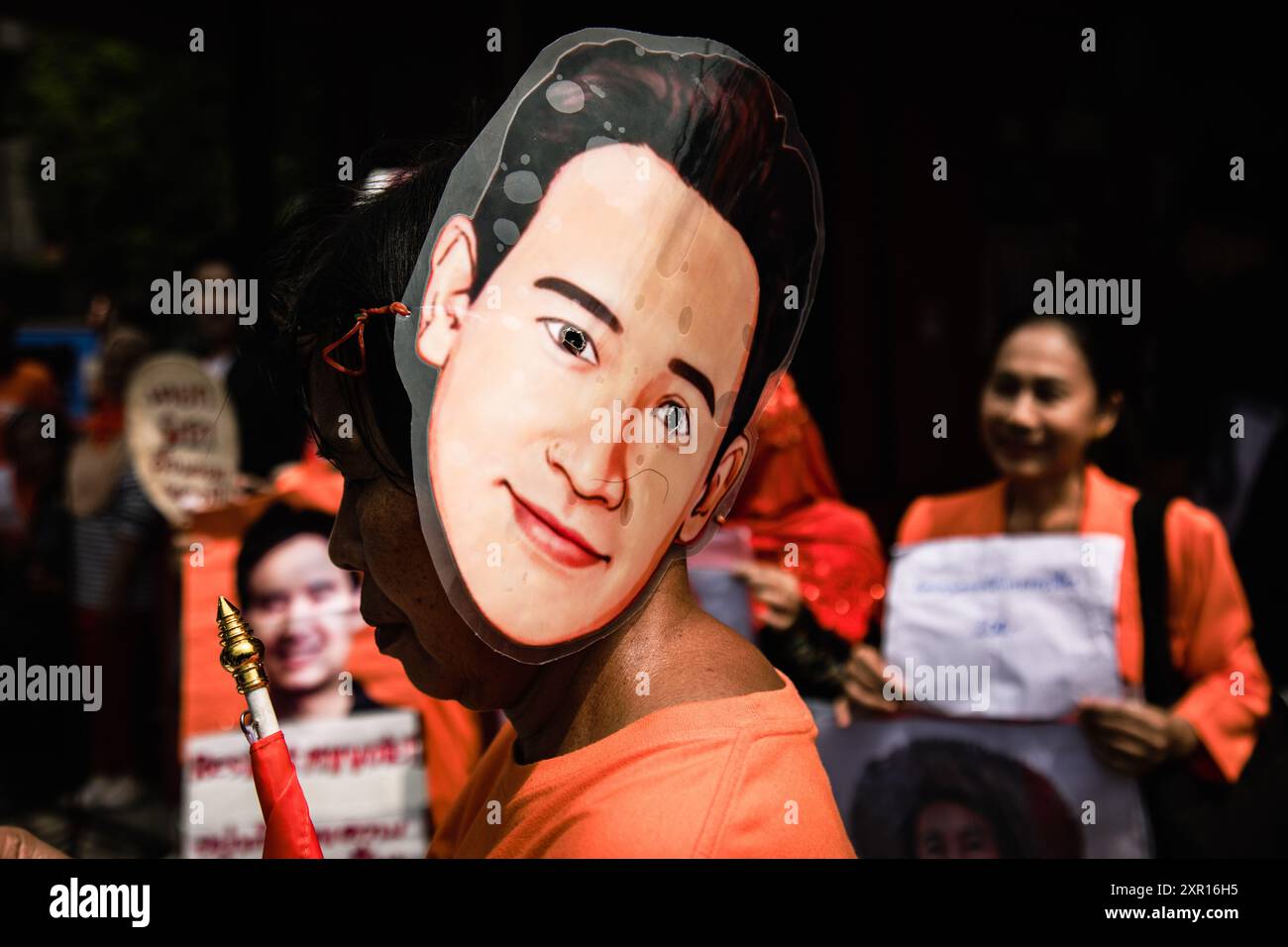 Bangkok, Bangkok, Thailand. 7th Aug, 2024. Supporters at the Move ...