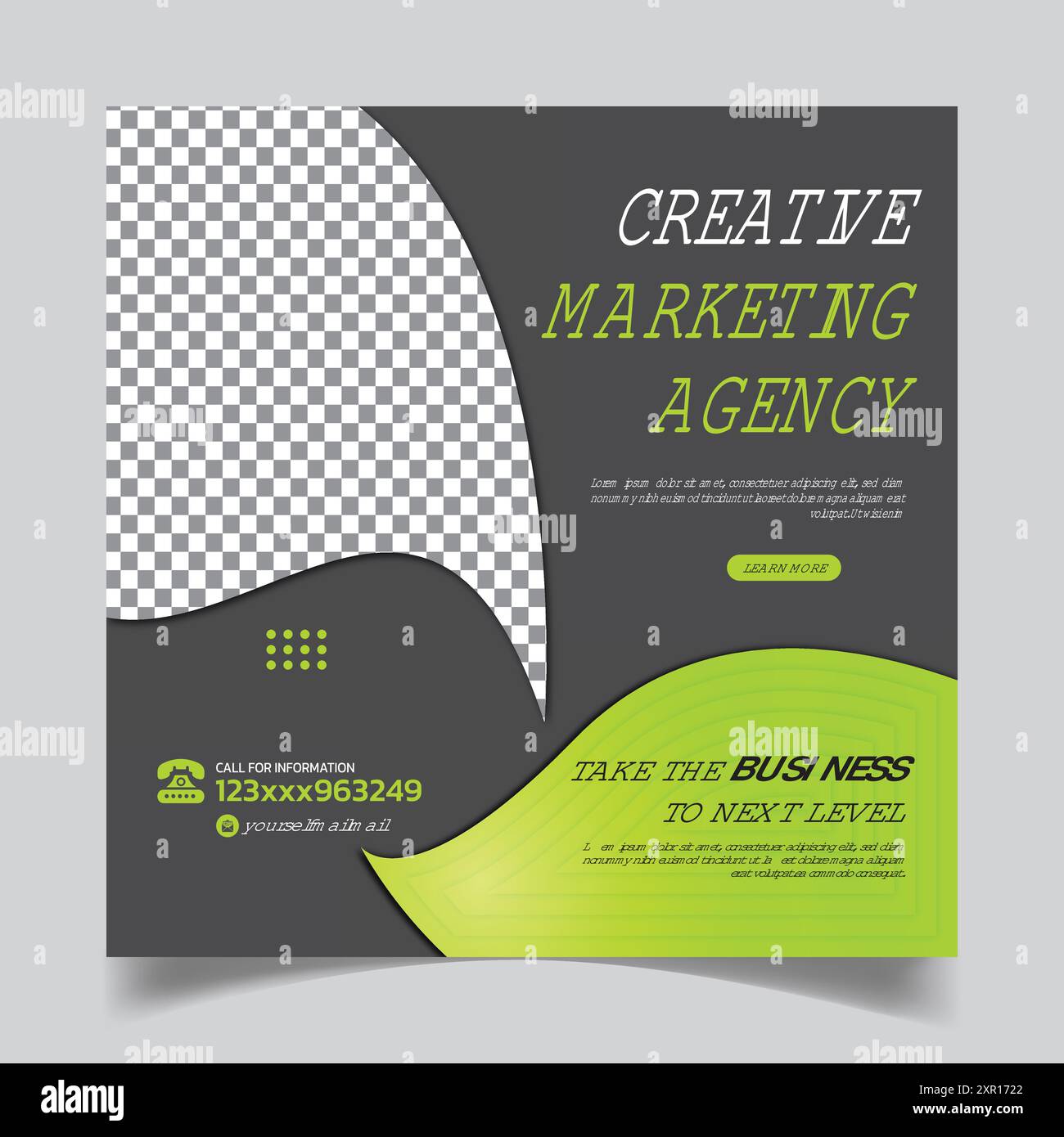 Innovative Social Media Post Design Banner Templates Stock Vector Image ...