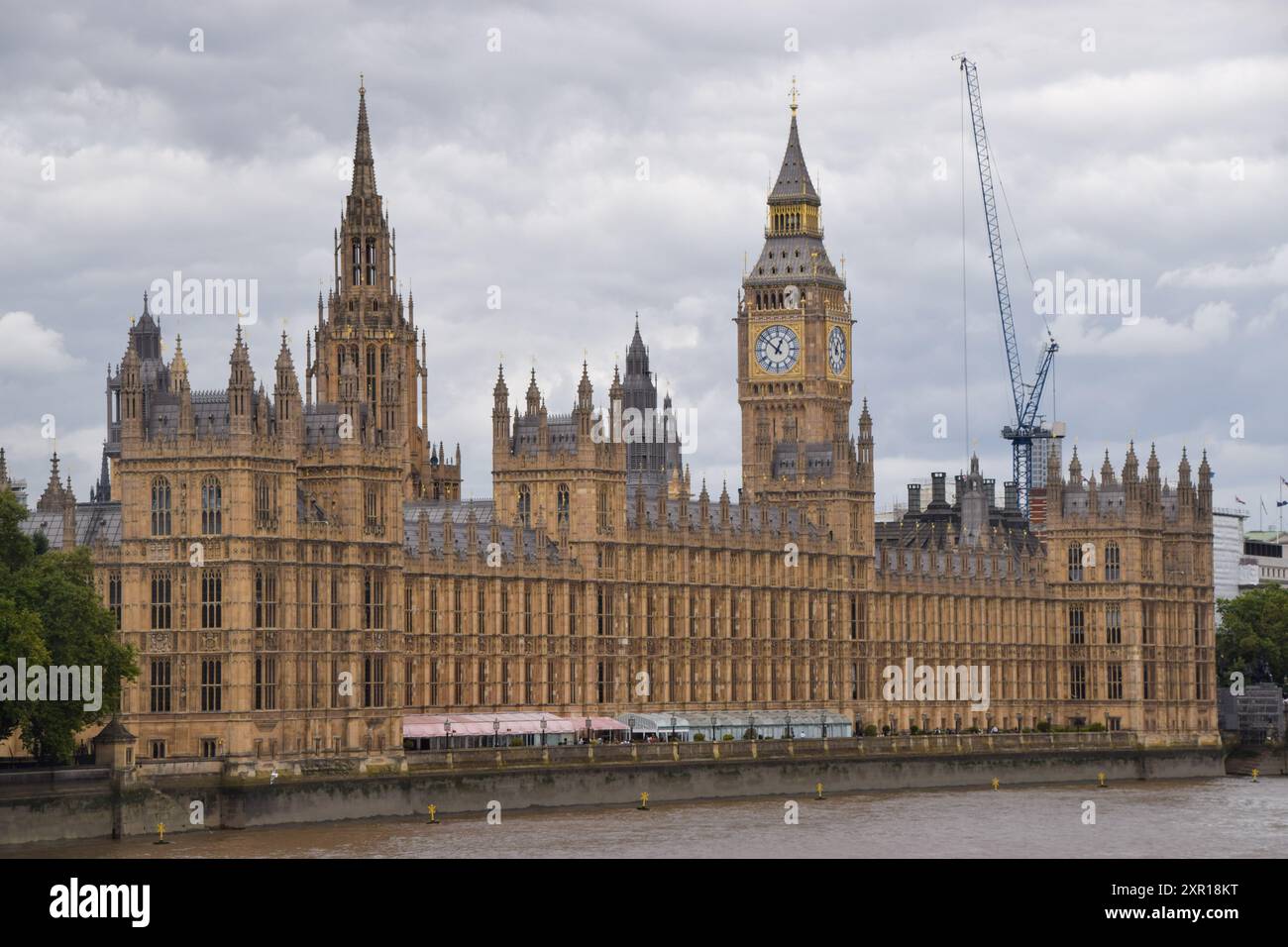 London, UK. 7th August 2024. Houses of Parliament, daytime view. Credit ...
