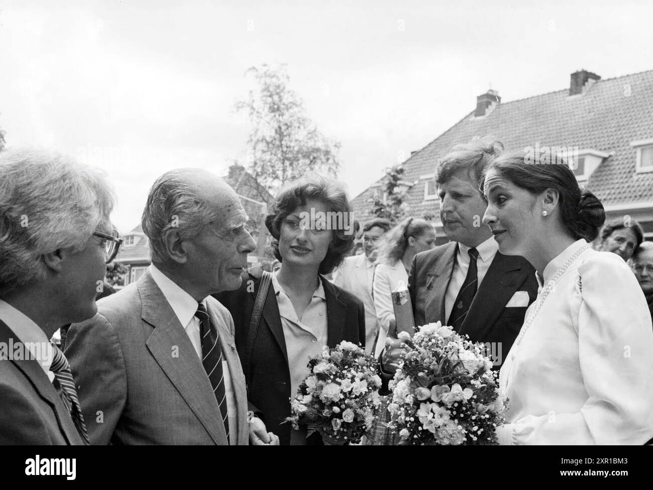 Unveiling of statue Anton Pieck, Revelations, 16-06-1983, Whizgle Dutch ...