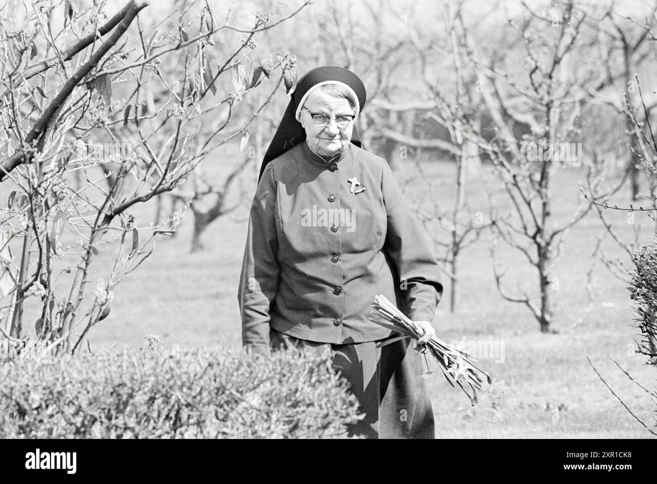 Sister Anna 60 years old in convent, Jubilee, anniversaries, 15-04-1971 ...