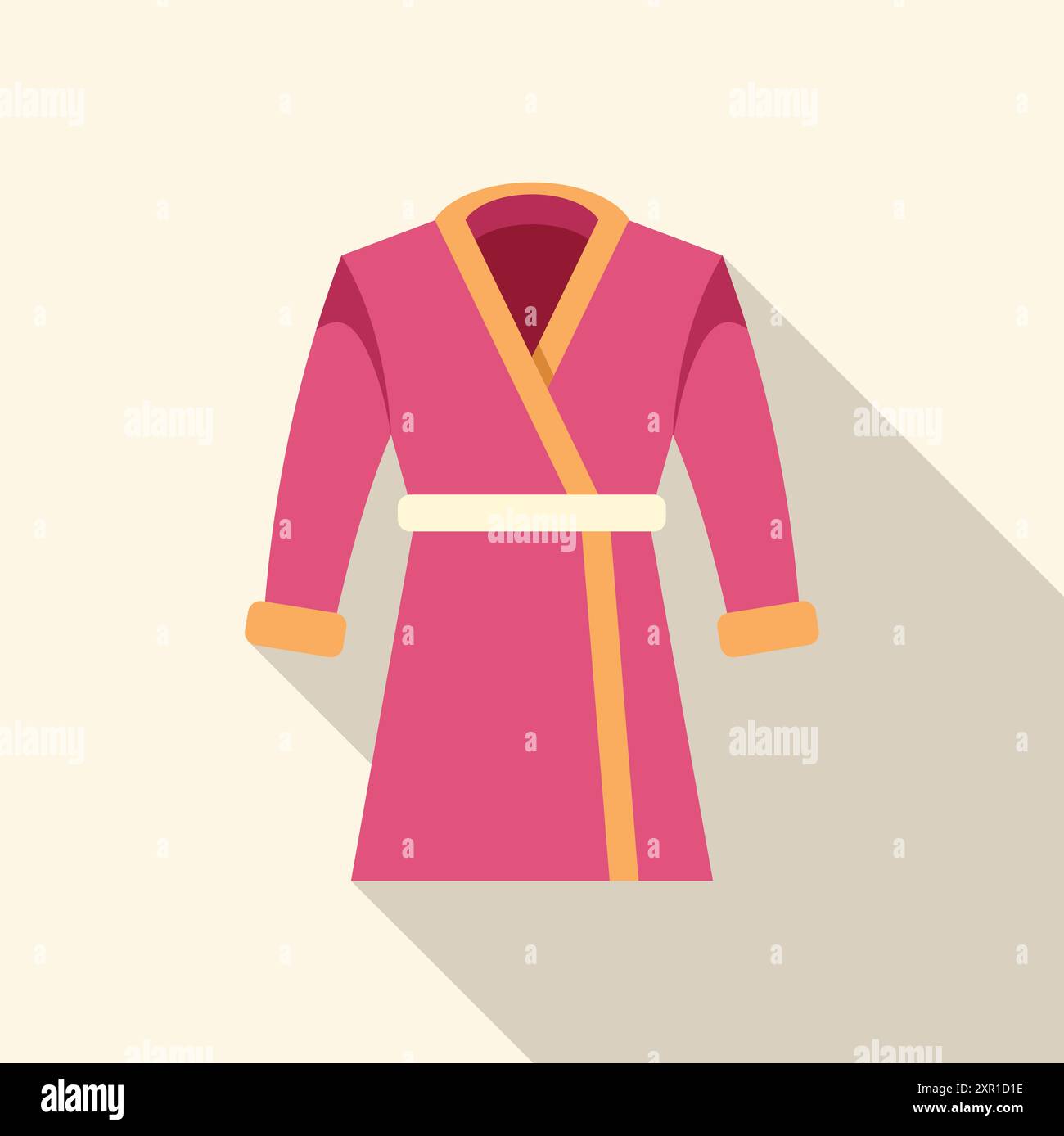 Pink bath robe Stock Vector Images - Alamy