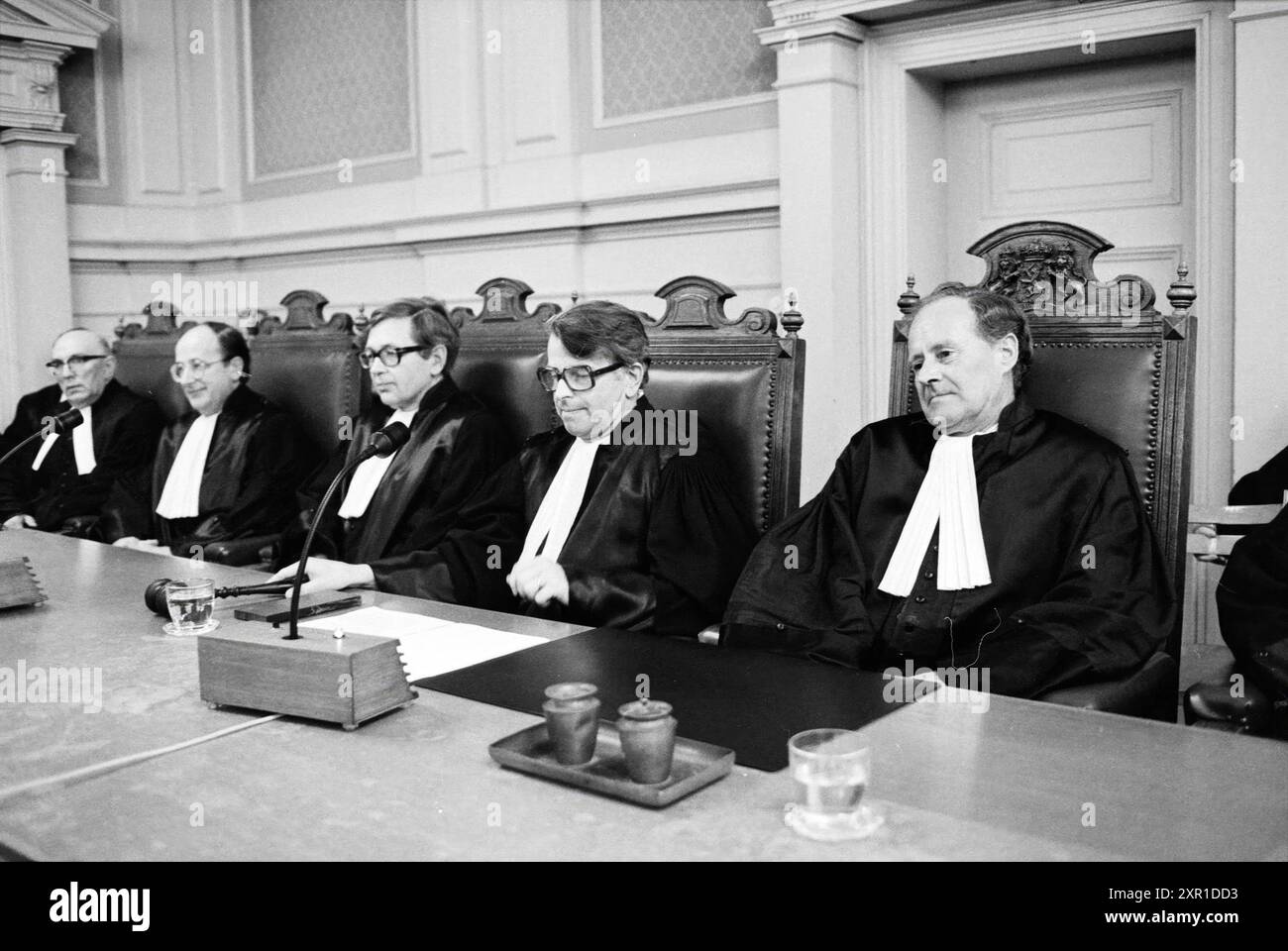 Installation judge Mr. Hook + portraits of judges, Installation, Court ...