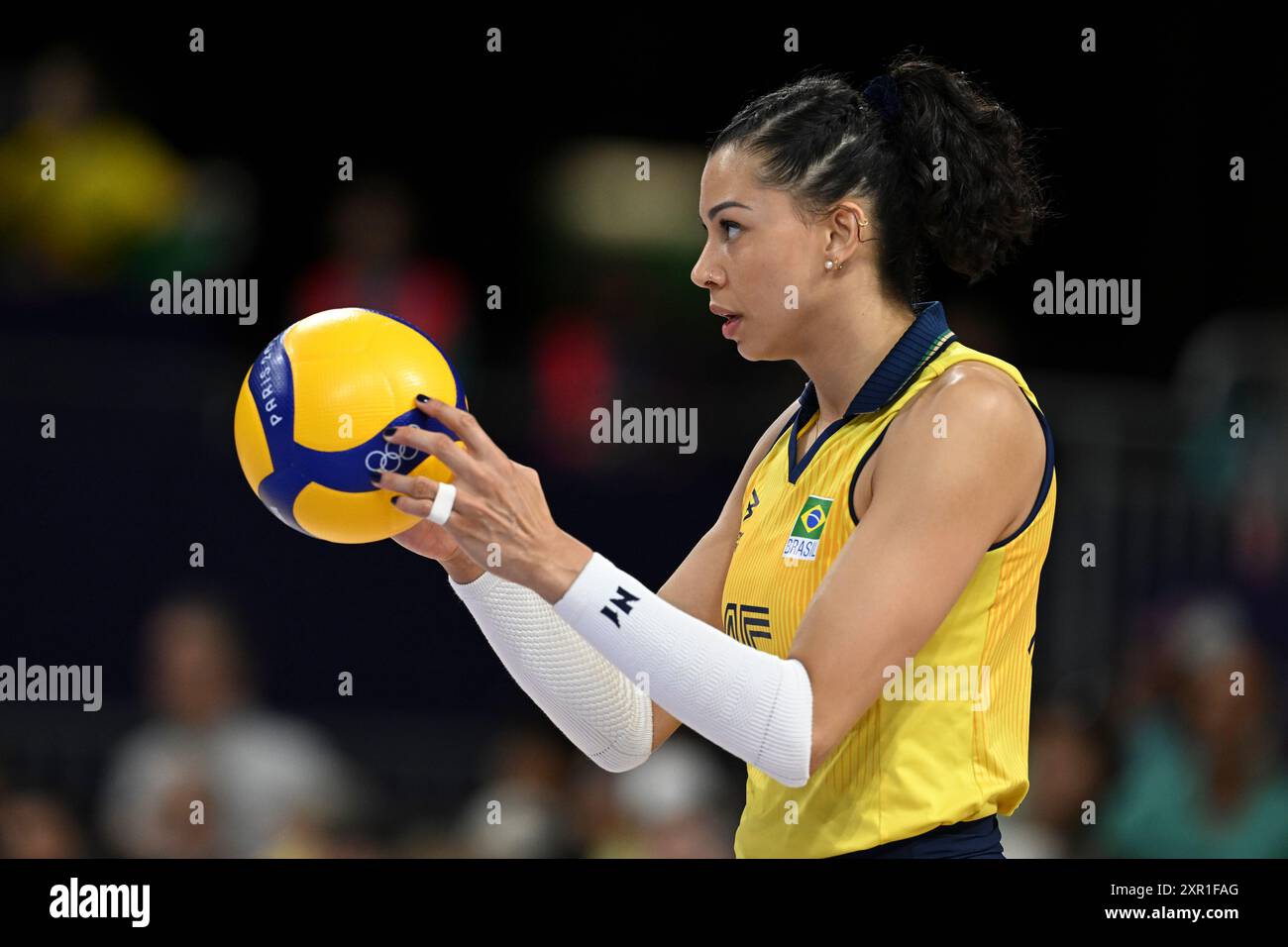Paris, France. 08th Aug, 2024. during the womens volleyball semi final ...