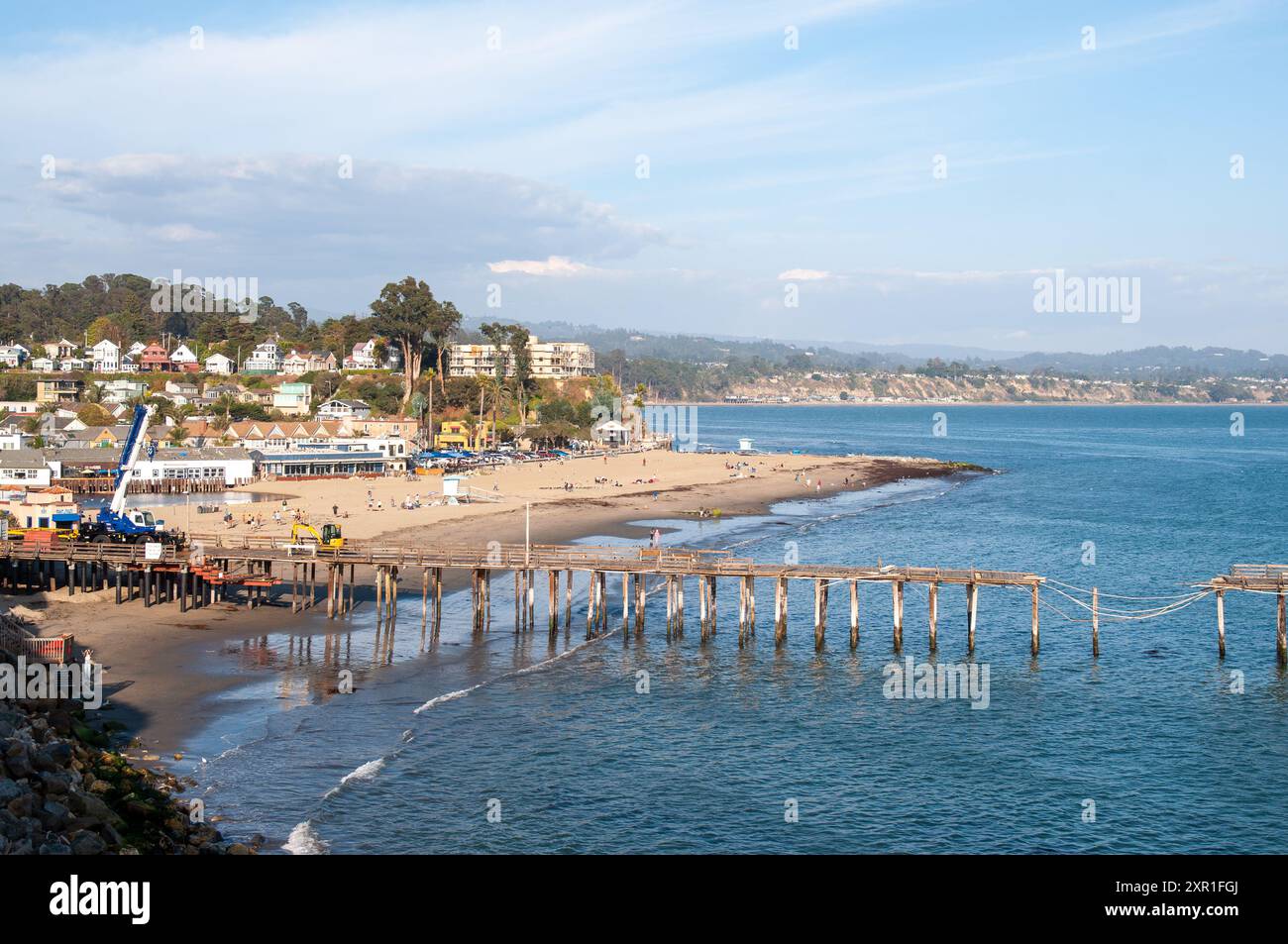 Capitola State Beach Stock Photo - Alamy