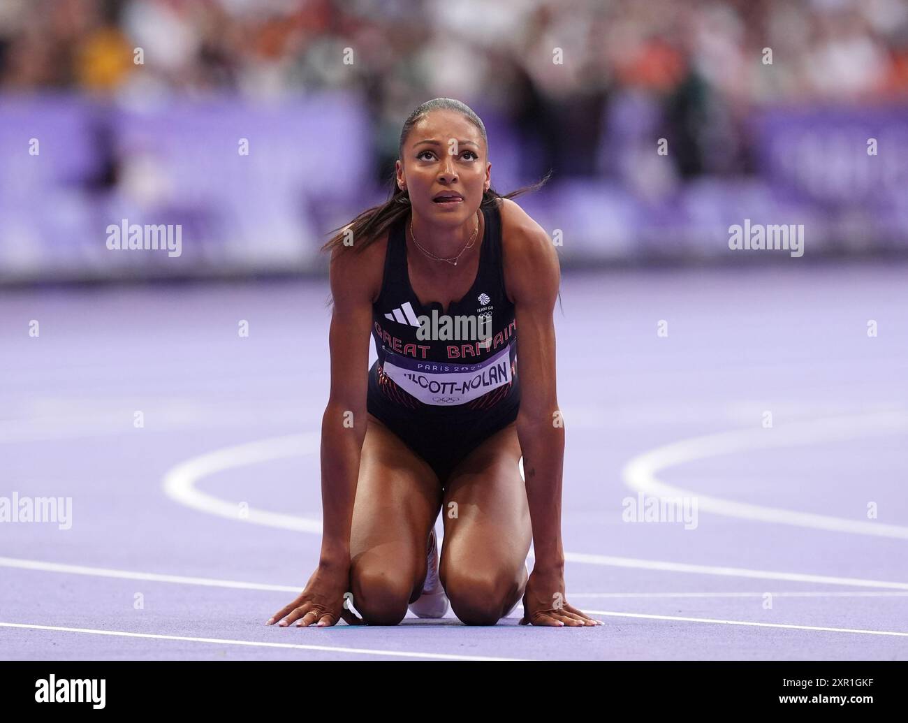 Great Britain's Revee Walcott-Nolan after finishing ninth in her Women ...