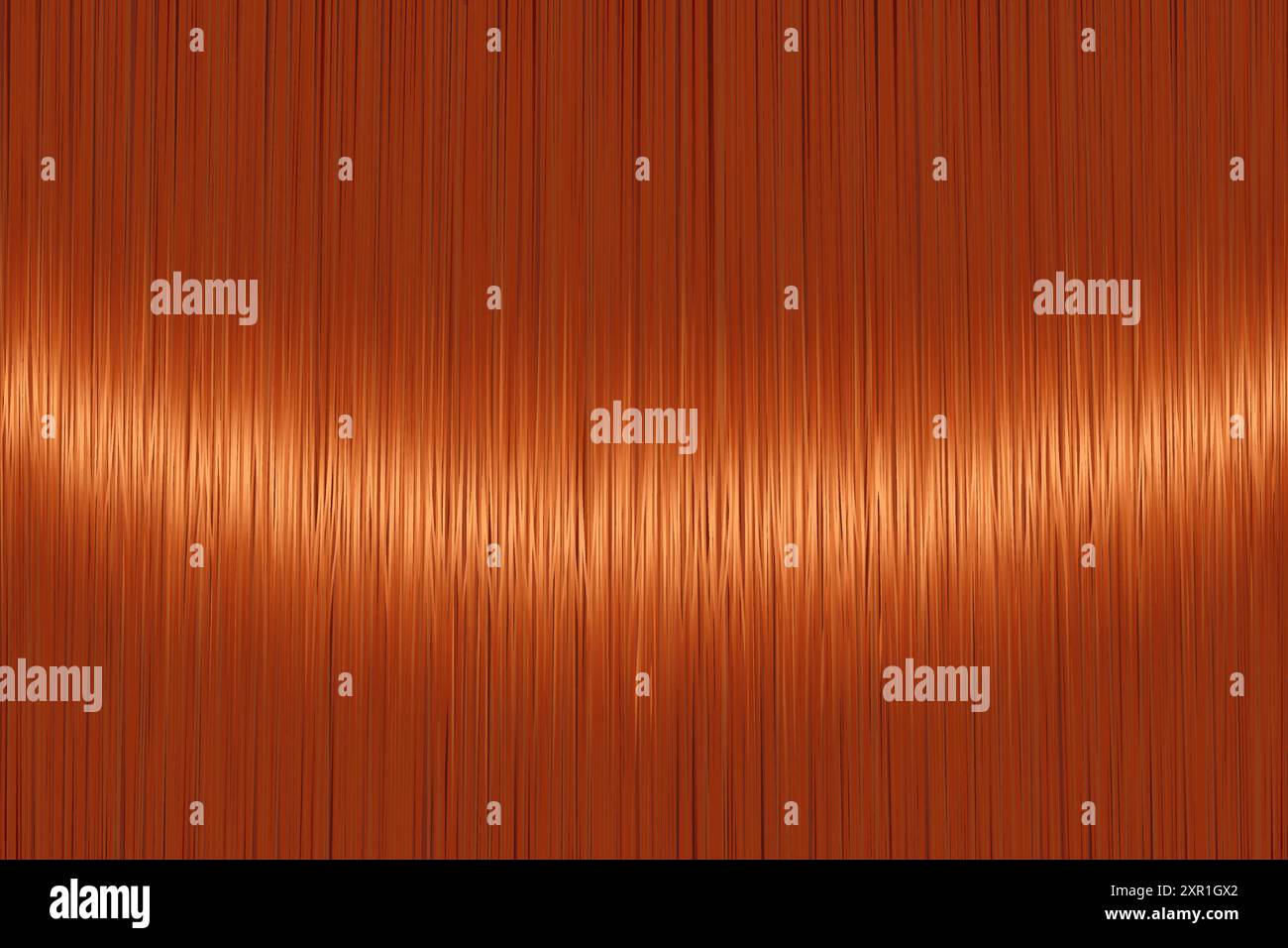 Realistic red ginger straight hair background Stock Vector Image & Art ...